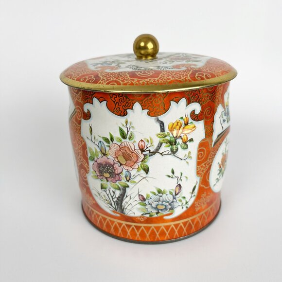 Vintage | Kitchen | Vintage 6s 70s Daher Tea Tin Container Japanese ...